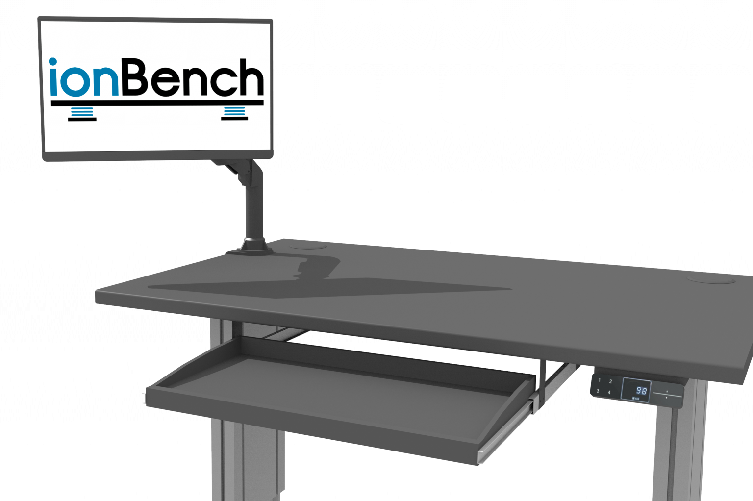 Height adjustable ionLC-Desk - ionBench