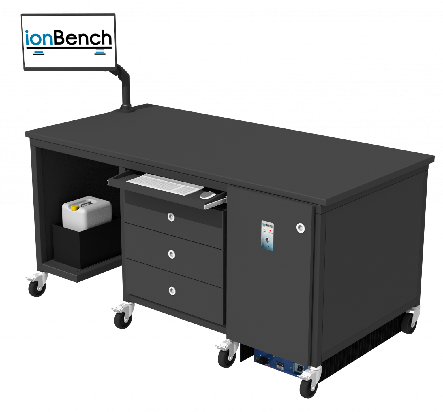 CUSTOM DESIGNED MASS SPEC BENCH - ionBench