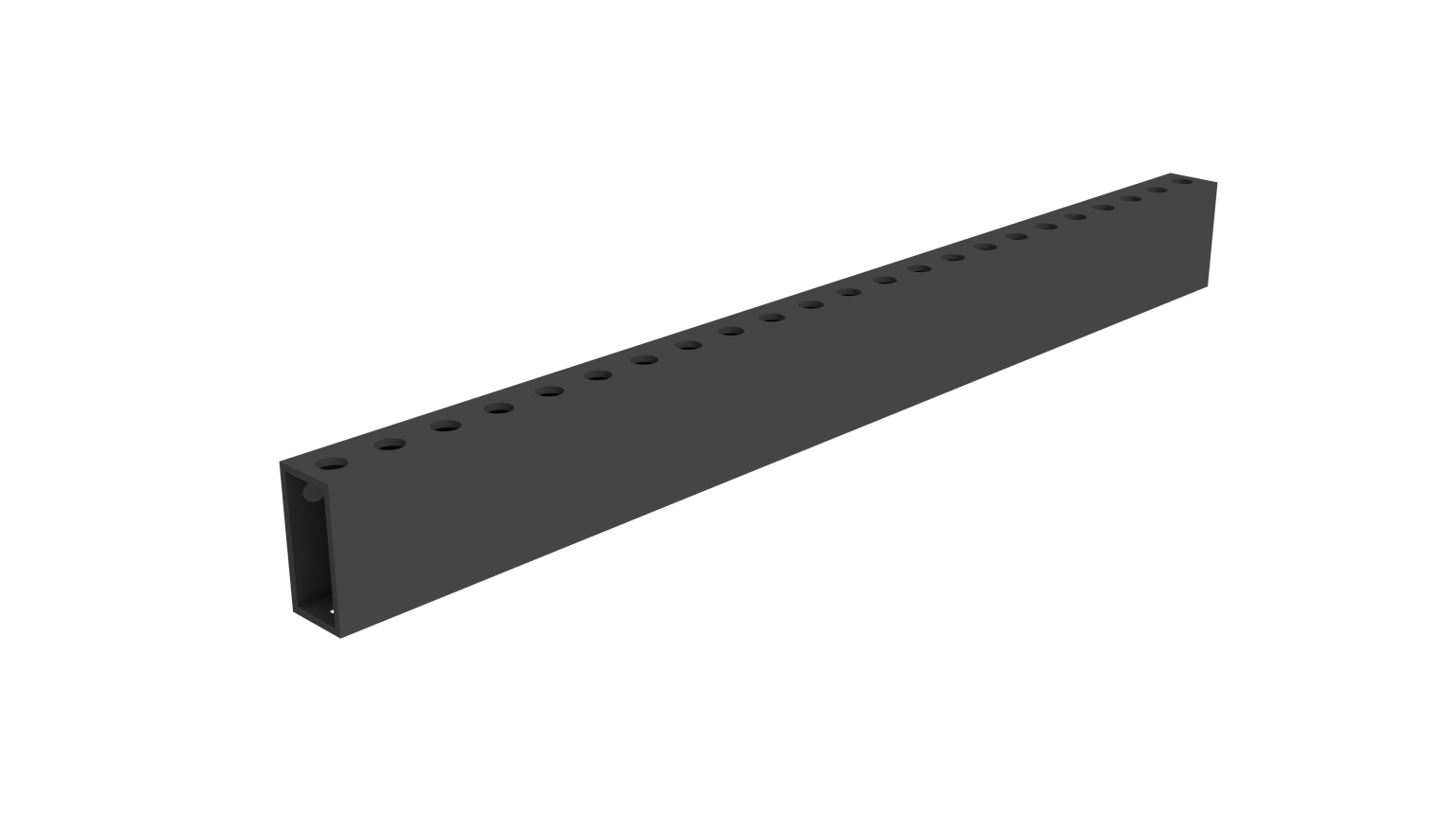 MS Bench option : Cable tray management - ionBench