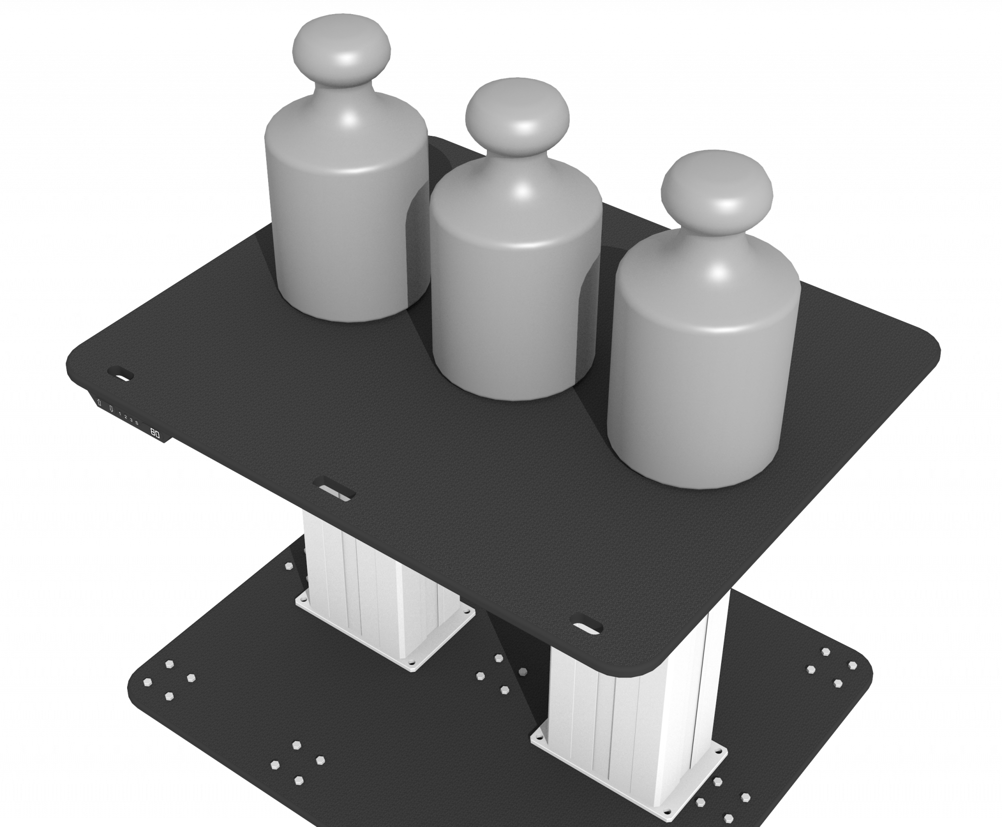 Liquid chromatography bench features - ionBench